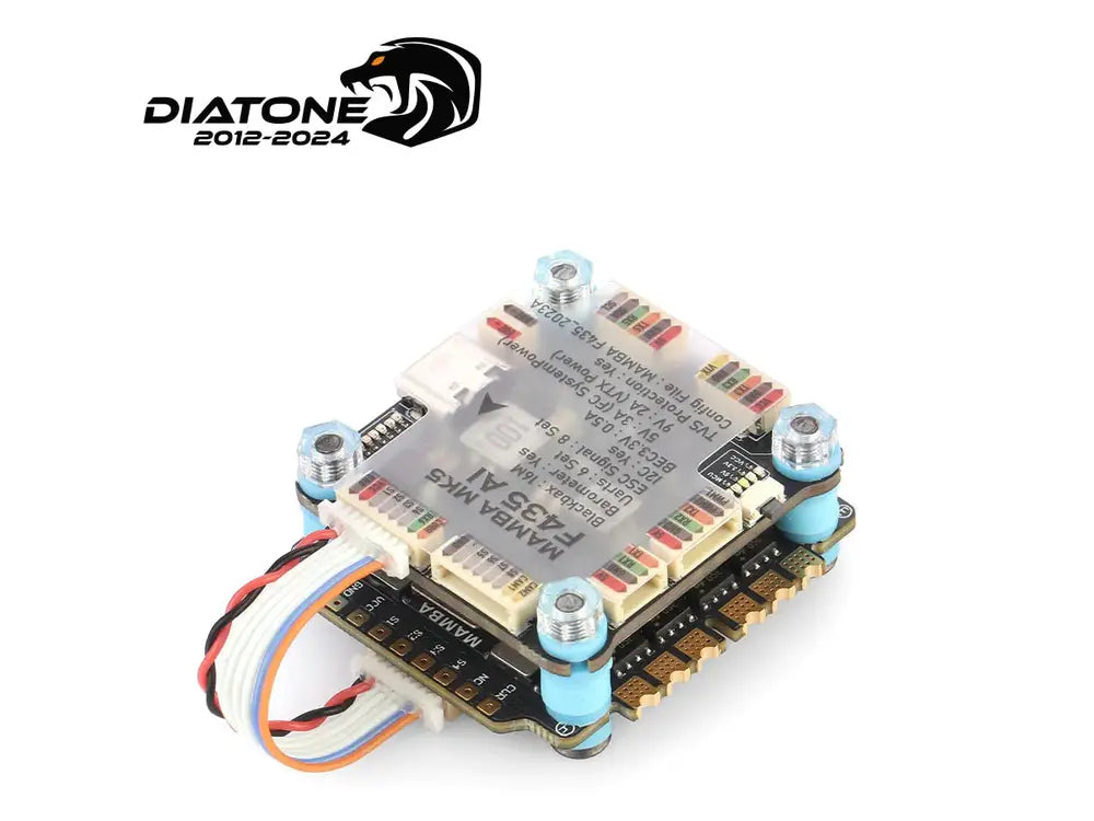 Diatone Mamba MK5 ATF435AI Flight Controller 55A ESC Stack – defianceRC