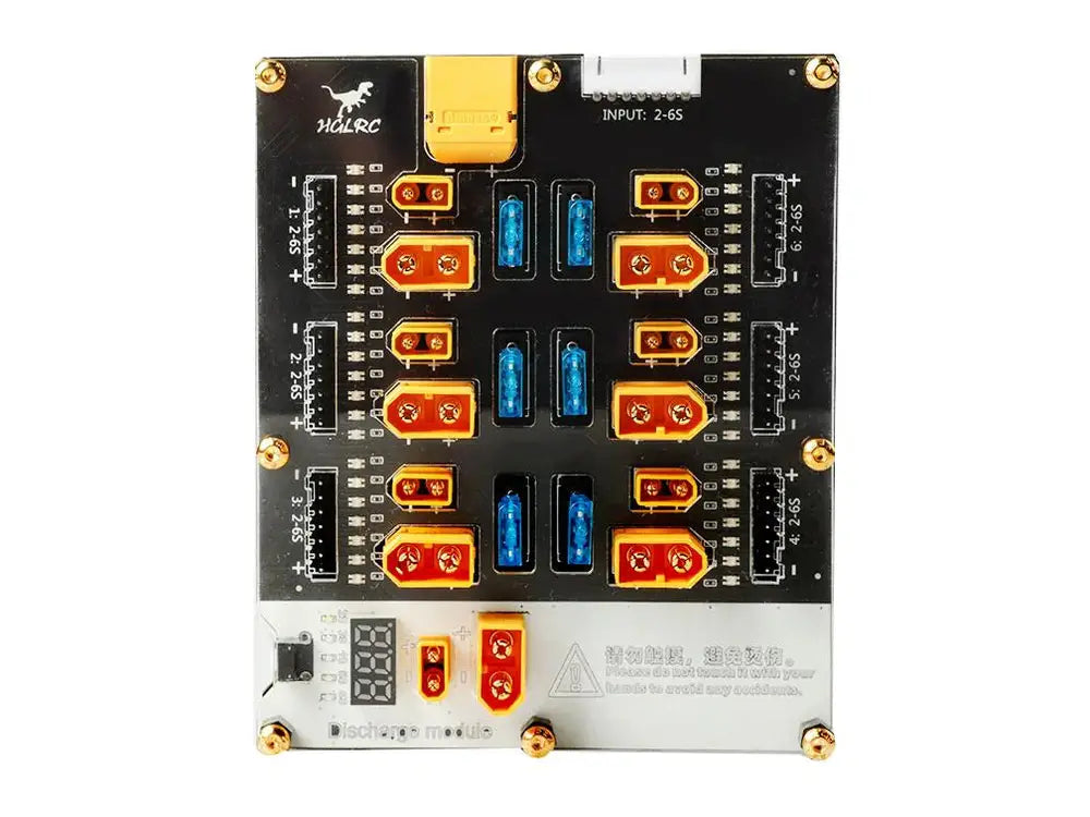 HGLRC Thor Pro 6 Port LiPo Battery Balance Charger Board – defianceRC
