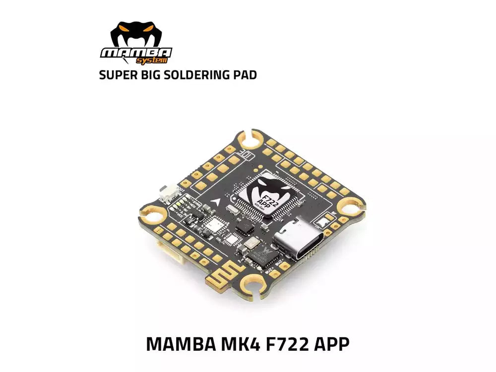 Diatone Mamba MK4 F722 APP F45_128K ESC Flight Controller Stack ...