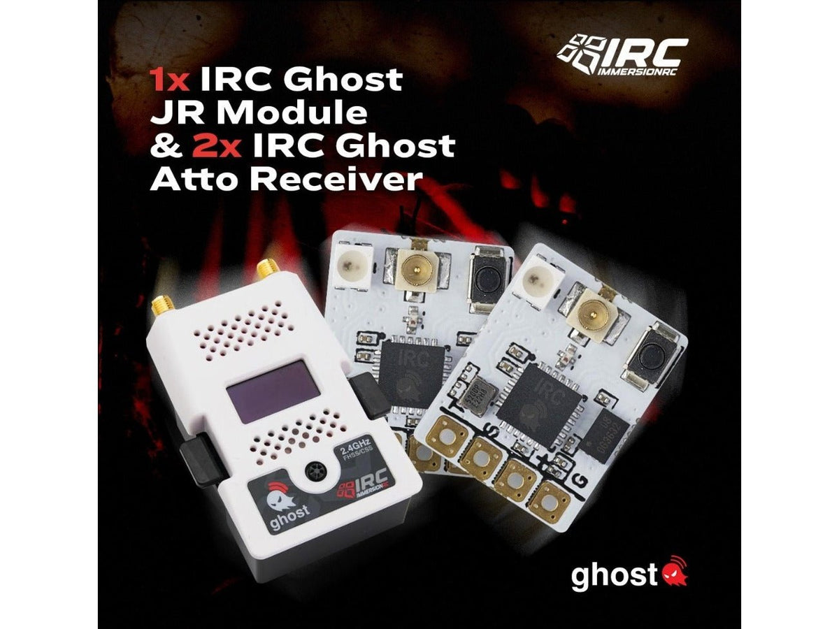 Immersion RC Ghost TX JR Module + 2 ATTO Receiver Halloween Bundle ...