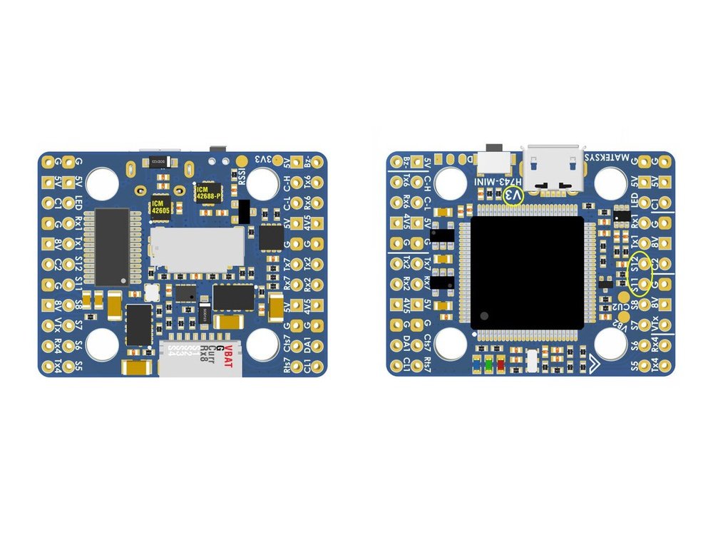 Matek H743-Mini V3 20x20 Flight Controller – defianceRC