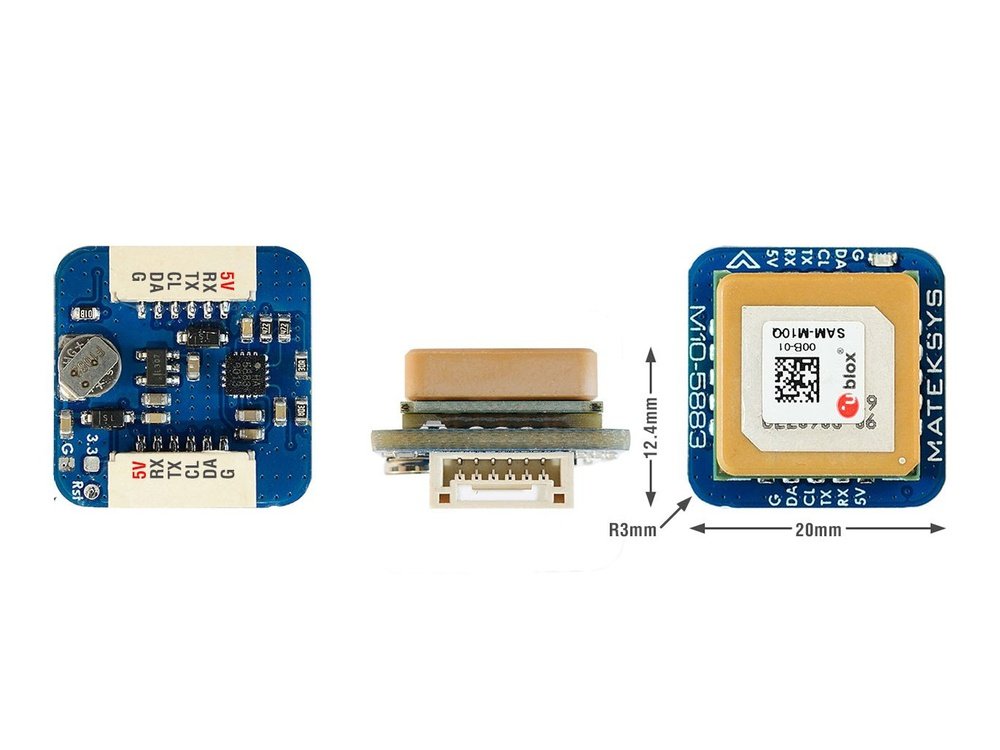 Matek M10Q-5883 GNSS & Compass module – defianceRC