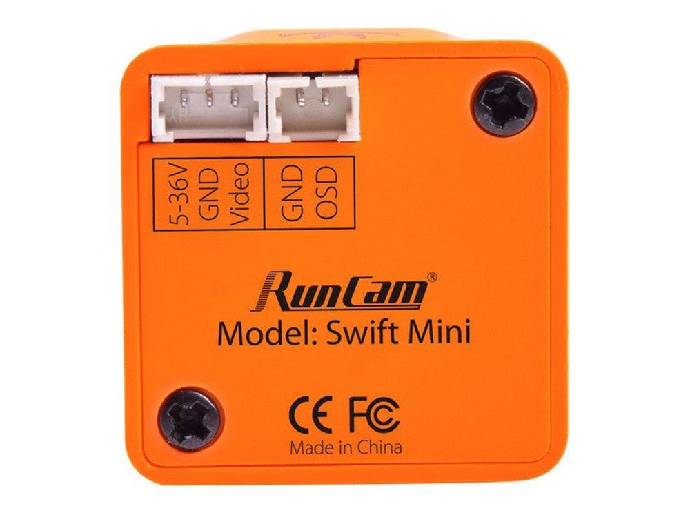 RunCam Swift Mini FPV Camera 2.5mm Lens IR Blocked – defianceRC