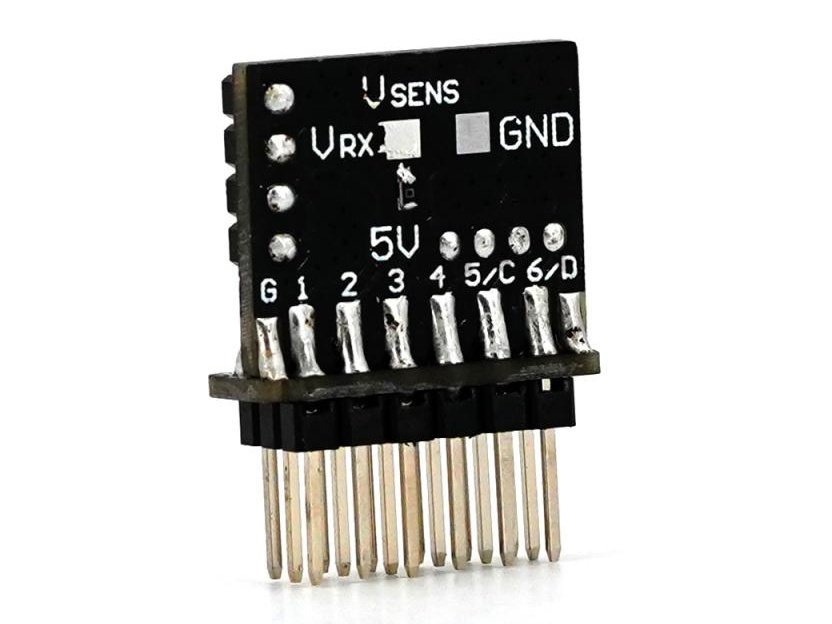 TBS Crossfire/Tracer Nano RX 6CH PWM Adapter – defianceRC